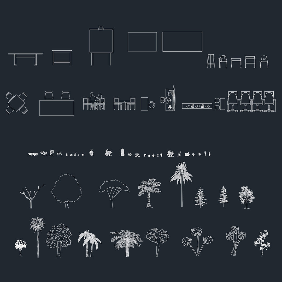 The Essential DWG Block Vault – Digital Arch Studio