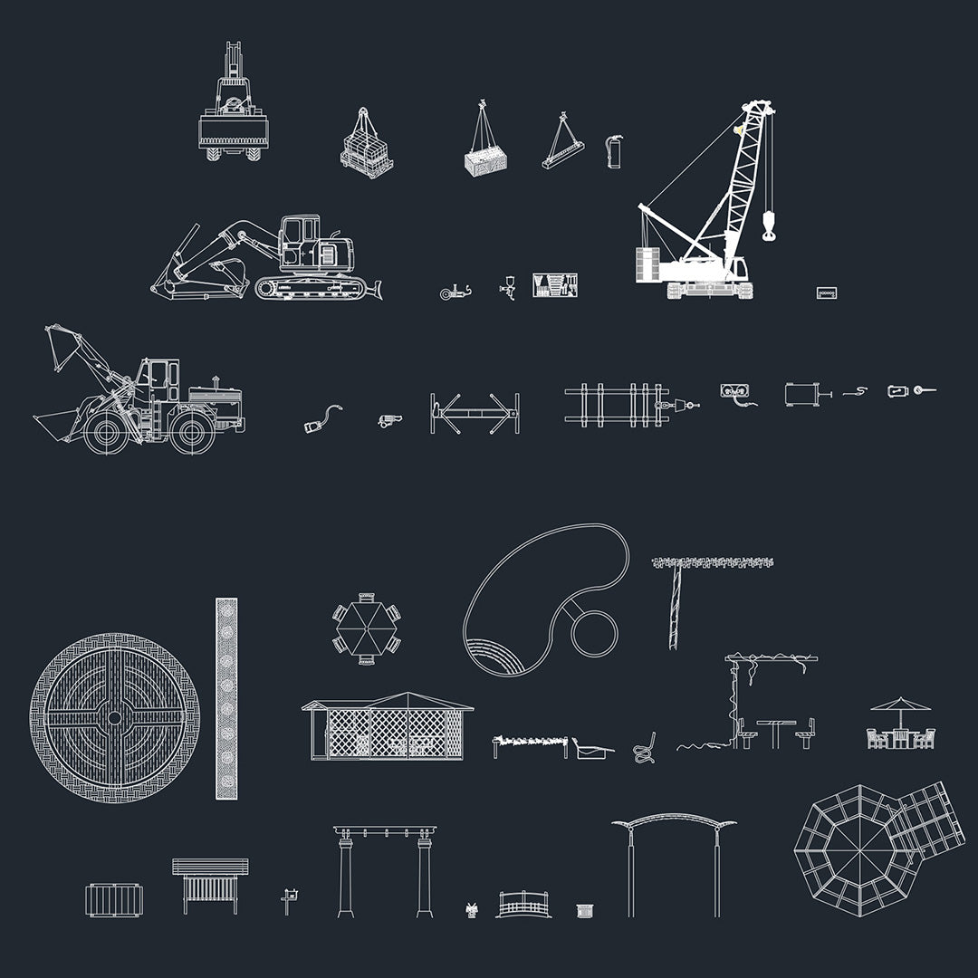 The Essential DWG Block Vault – Digital Arch Studio