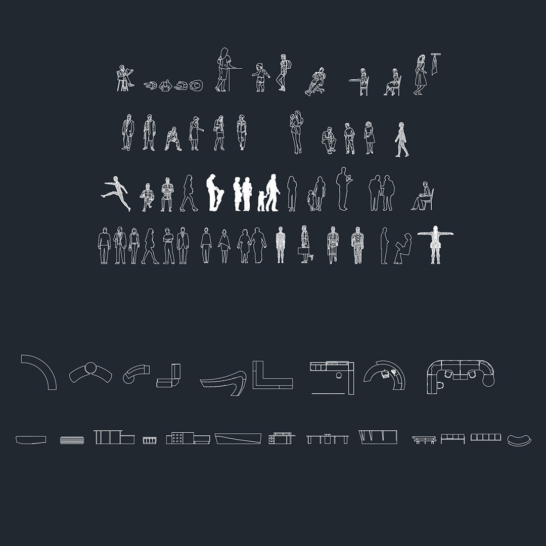 The Essential DWG Block Vault – Digital Arch Studio